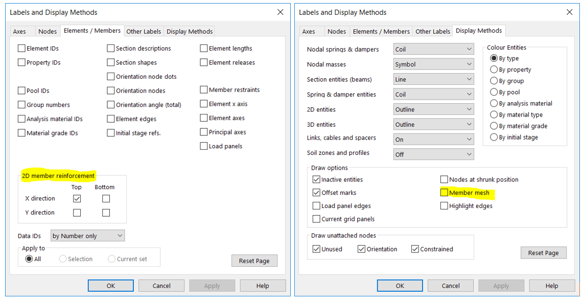 Concrete 2D member design | Oasys GSA Documentation