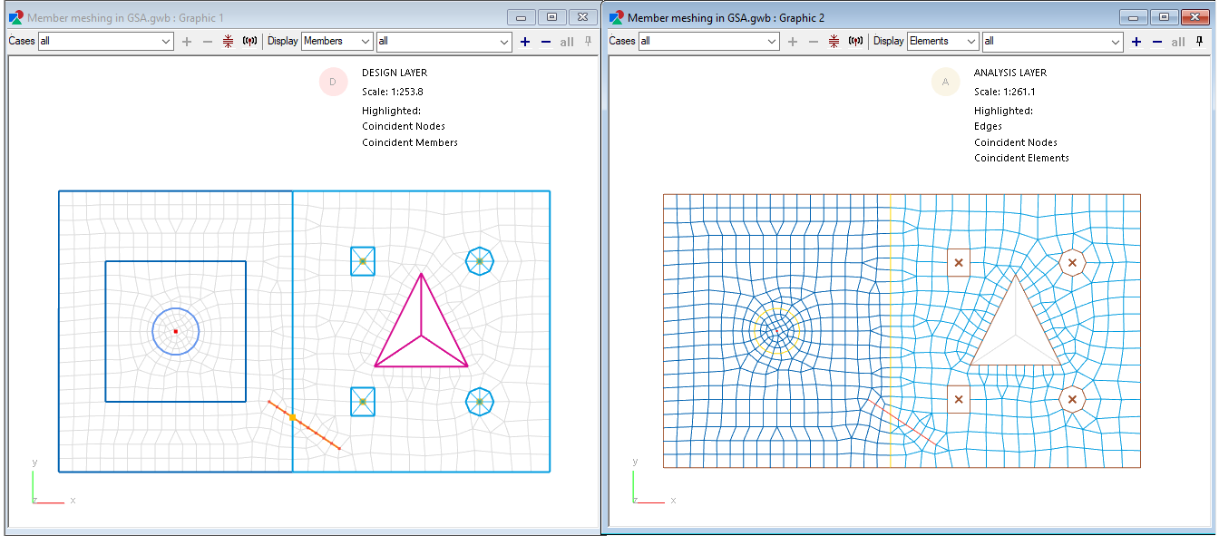 Design and analysis layers | Oasys GSA Documentation