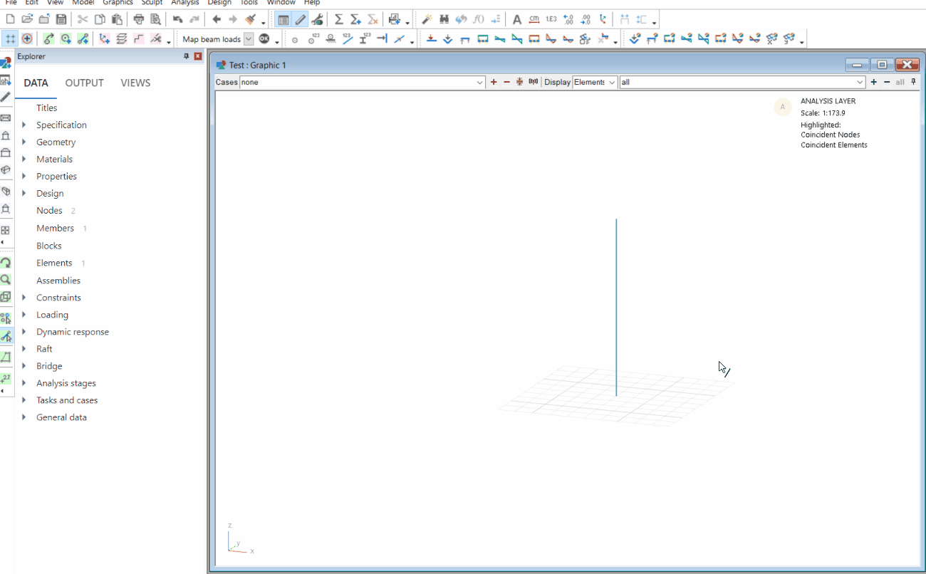 Mapping loads based on equation | Oasys GSA Documentation
