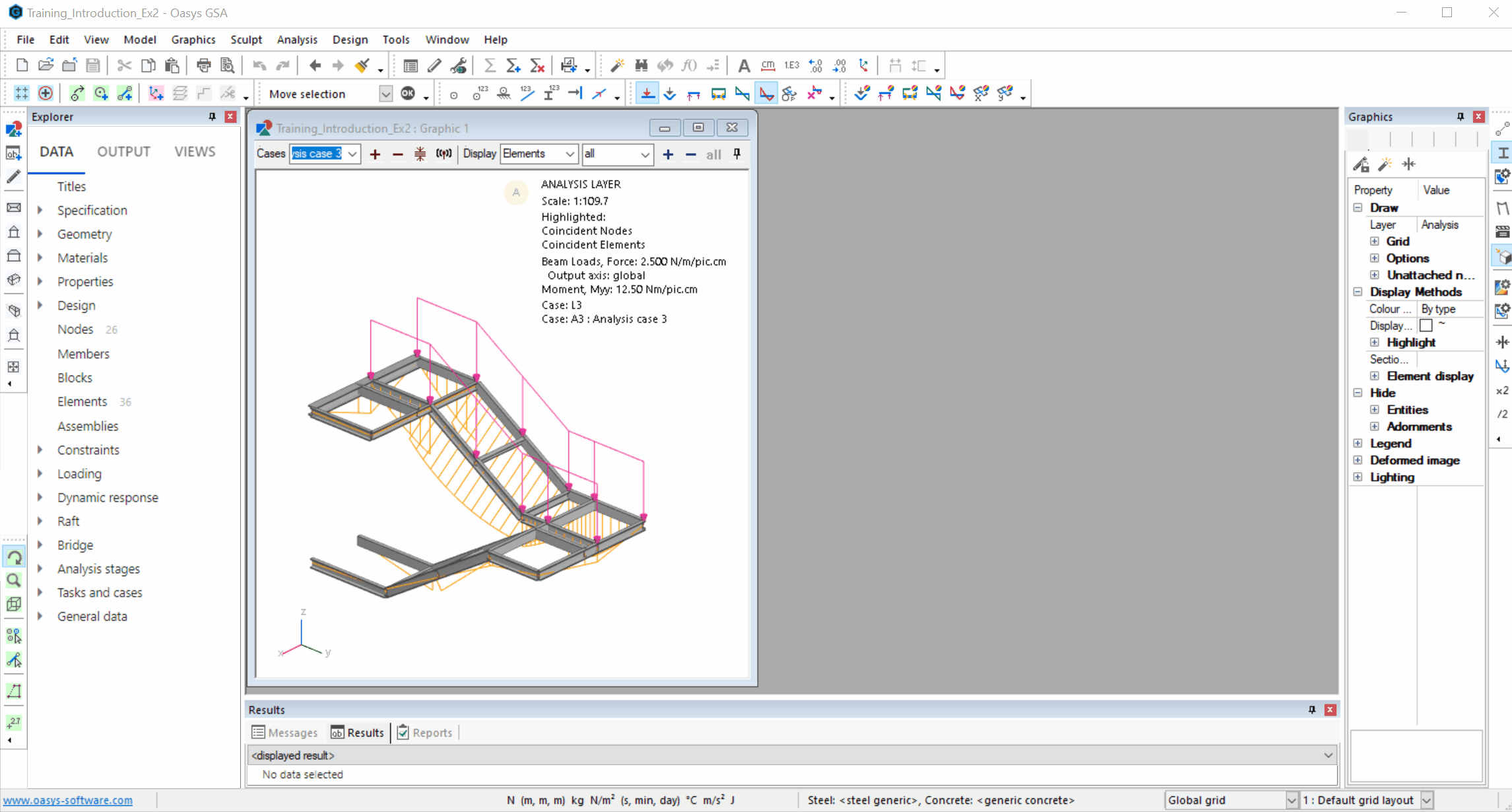 Navigating UI | Oasys GSA Documentation